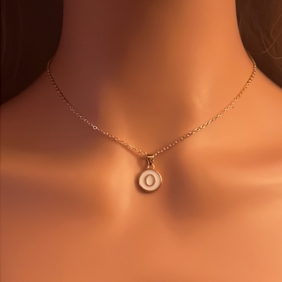Tamera’s Creations | Jewelry | O Letter Necklace | Poshmark